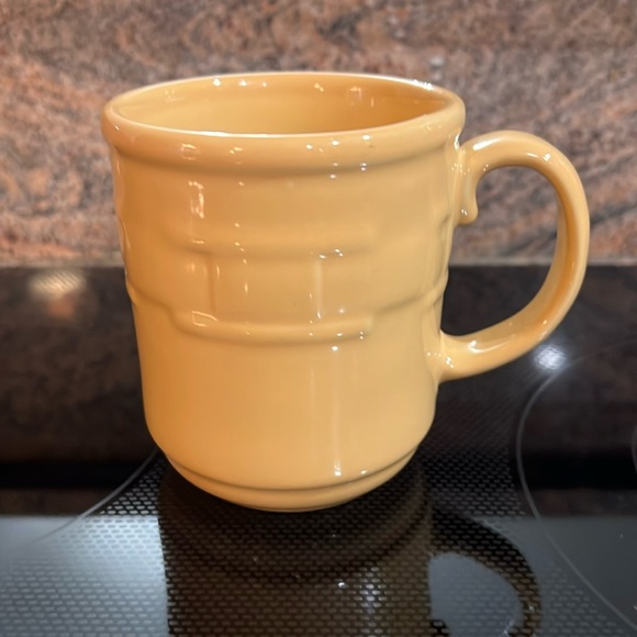 Longaberger | Dining | Vtg Longaberger Woven Butternut Yellow Coffee ...